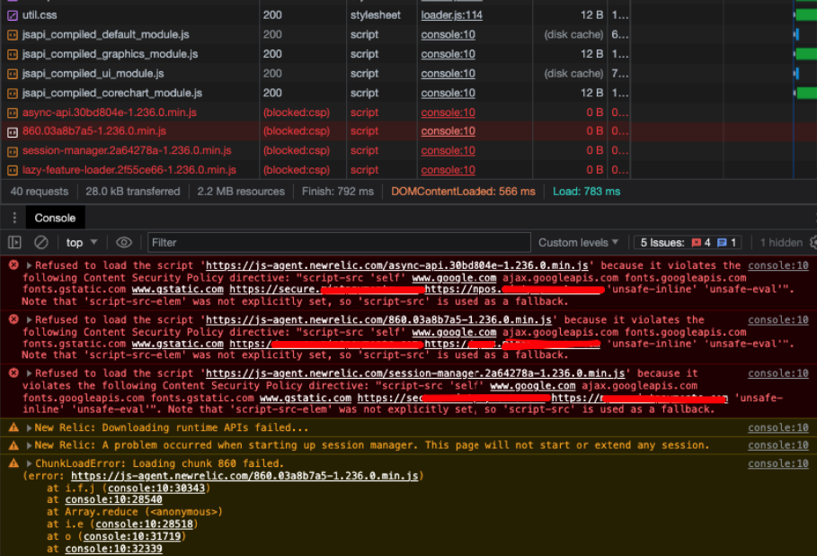 Hub Topic: Getting warning and errors after enabling java apm